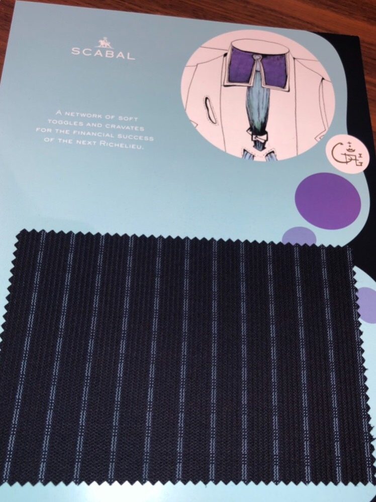 アーティスティック SCABAL と サルバドール・ダリのコラボ服地 | [四条烏丸]京都のオーダースーツ・シャツのVOGA |｜ヴォーガ