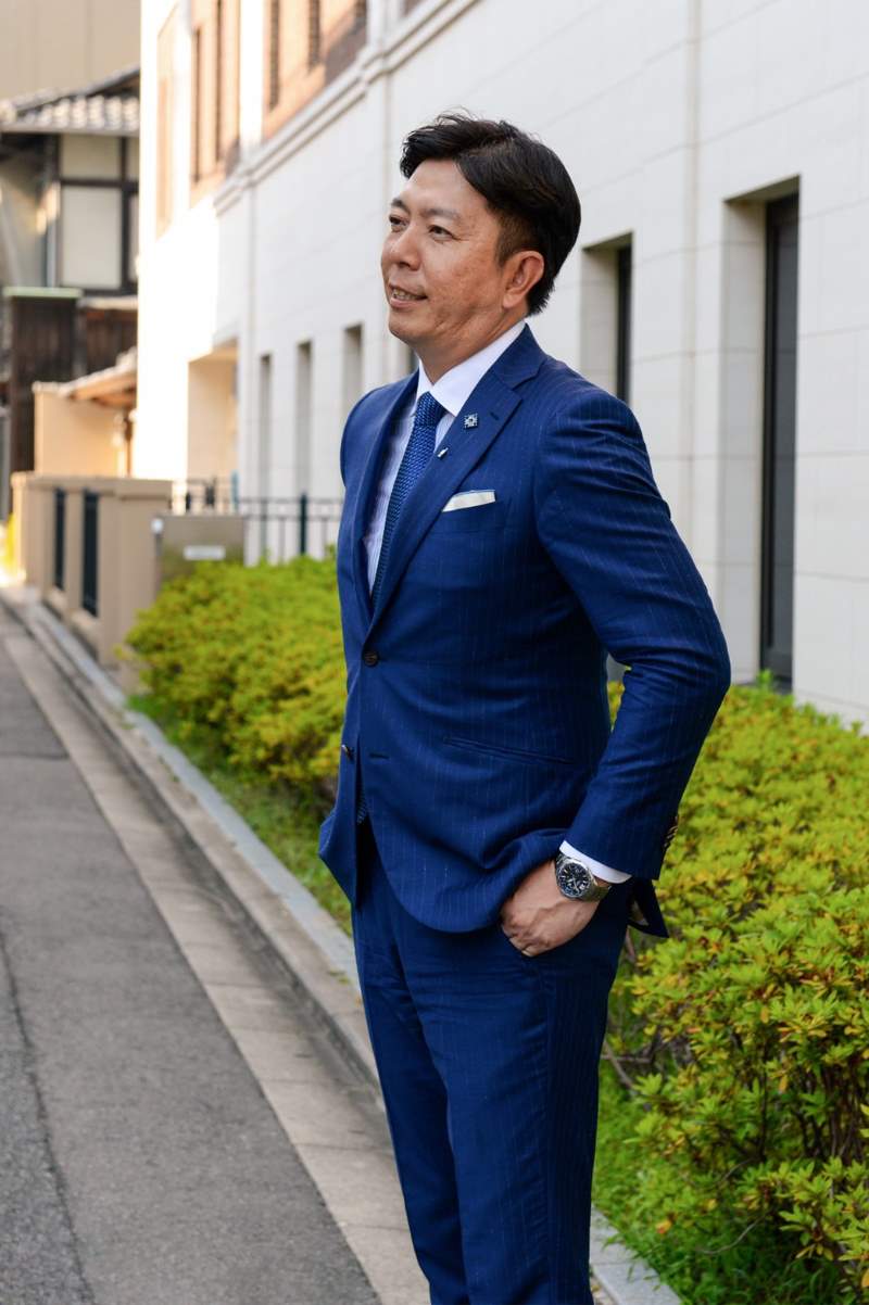 Takeuchi Koichi model | [四条烏丸]京都のオーダースーツ・シャツのVOGA |｜ヴォーガ